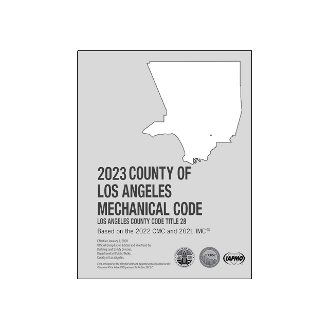 Buy 2023 City Of Los Angeles Plumbing Code - Complete Code ...