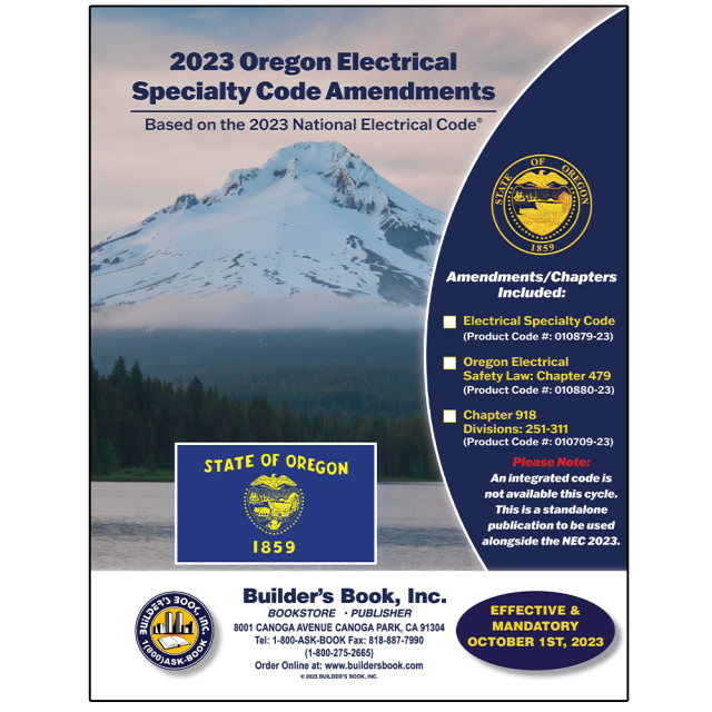 Buy 2023 Oregon Residential Specialty Code (ORSC) | Buildersbook.com
