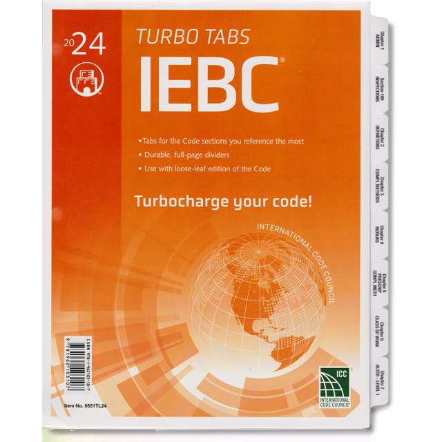 Buy International Existing Building Code IEBC & Turbo Tabs Loose Leaf ...
