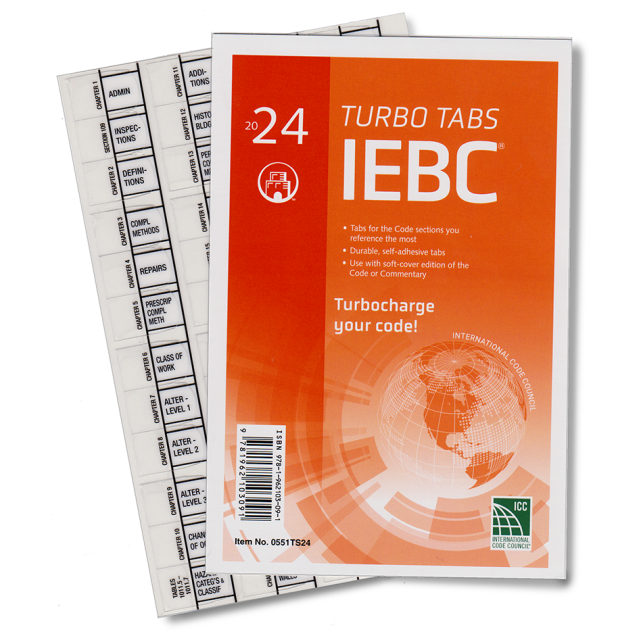 Buy International Existing Building Code Turbo Loose Leaf Turbo Tabs ...
