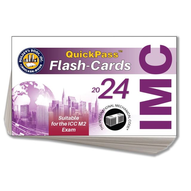 Buy 2024 International Mechanical Code IMC QuickPass Flash-Cards Online ...