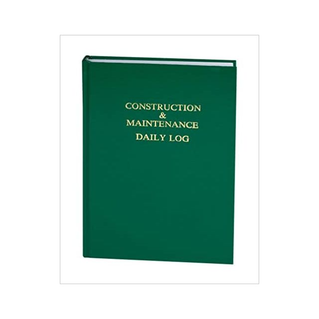 Construction & Maintenance Daily Log - Pocket Edition: Builder's Book ...