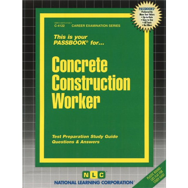 Construction Estimating Concrete Quick-Card: Builder's Book, Inc.Bookstore