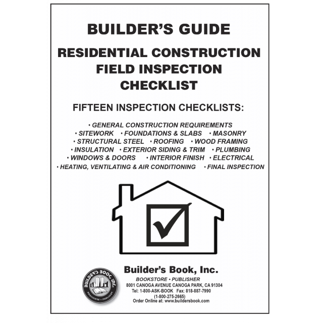Builder's Guide to Construction Formulas Booklet