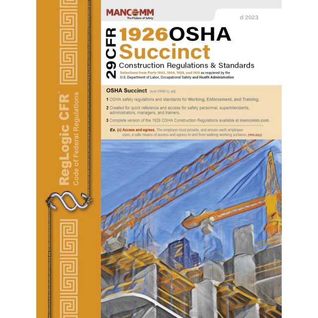 Buy OSHA 29 CFR 1926 Construction Industry Regulations July 2024 Book ...