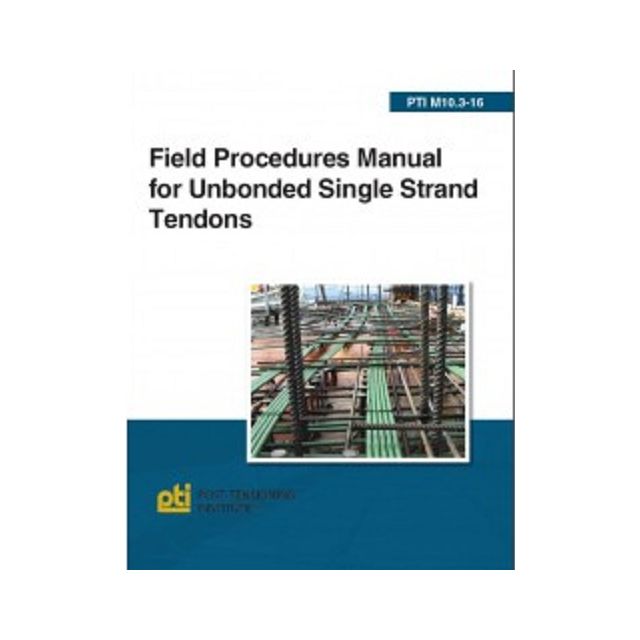 POST TENSIONING MANUAL 6TH EDITION: Builder's Book, Inc.Bookstore