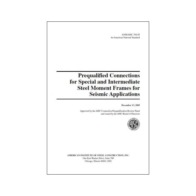 ANSI/AISC 341-10 Seismic Provisions for Structural Steel Buildings ...