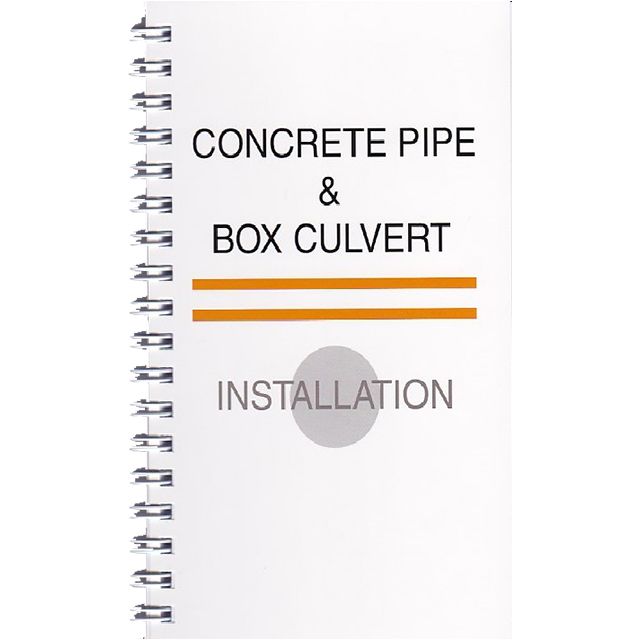 Installation Guide for Ductile Iron Pipe: Builder's Book, Inc.Bookstore