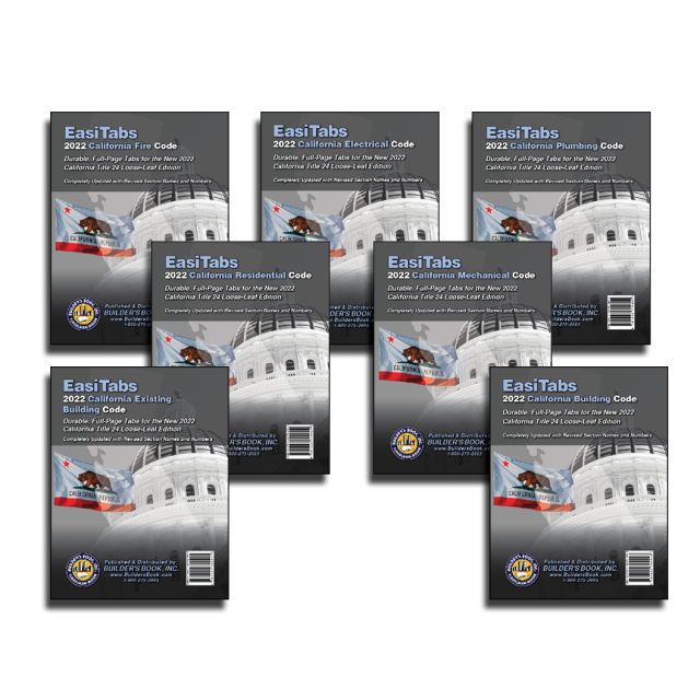 Buy 2022 California Title 24 Complete Code Combo | Buildersbook.com