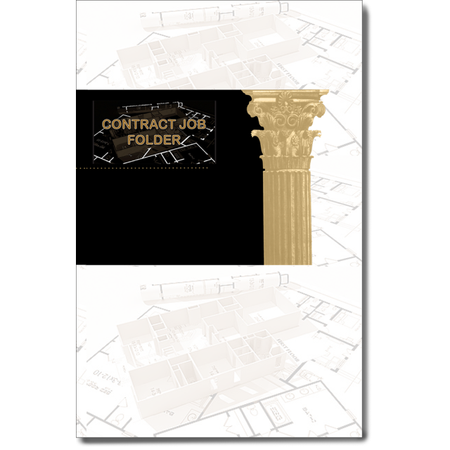 Buy Contract Job / Presentation Twin-Pocket Folder Legal Size 8.5 x 11 ...