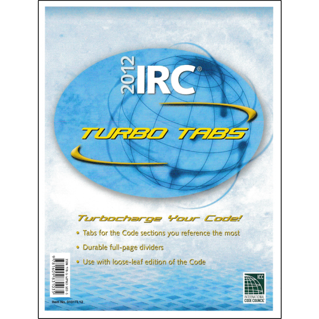 2012 International Residential Code (IRC) Quick-Card: Builder's Book ...