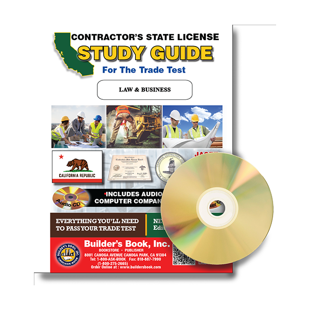 Study Guide Book And Cd-Rom - California Law & Business Exam + 1 Trade ...