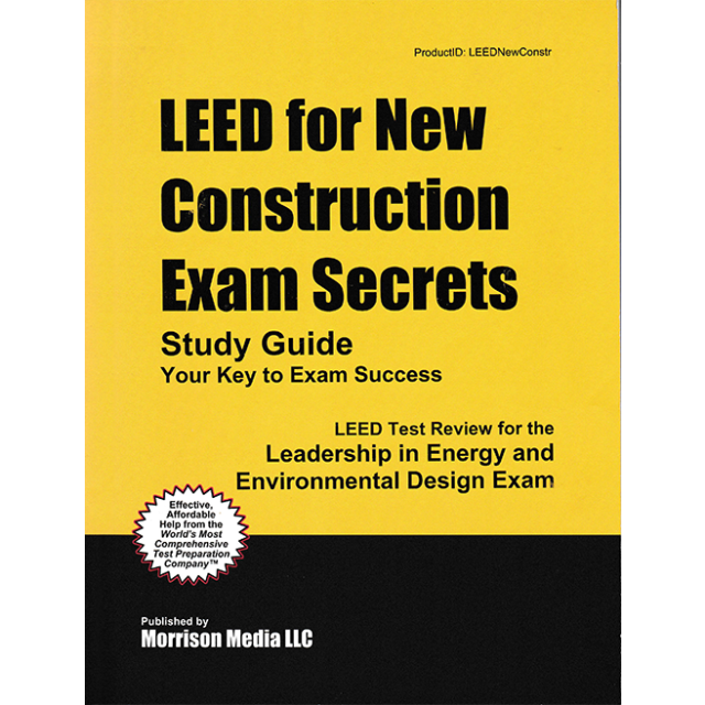 LEED for New Construction Exam Prep Flashcards: Builder's Book, Inc ...