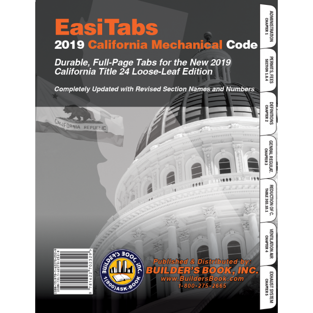 2019 CALIFORNIA MECHANICAL CODE