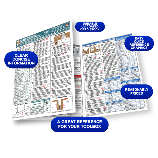 P2 Commercial Plumbing Inspector QuickPass Study Guide Based On 2018 ...