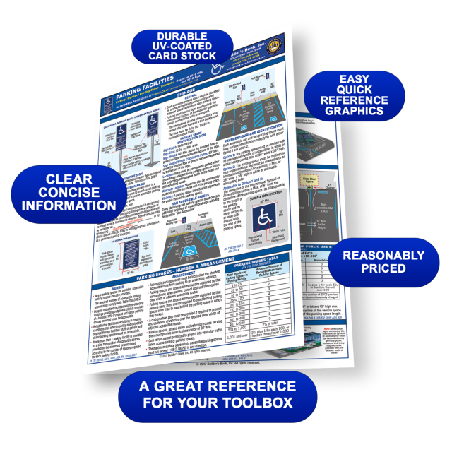 2019 CALIFORNIA ACCESSIBILITY DETAILS QUICK-CARD BASED ON 2019 CBC ...