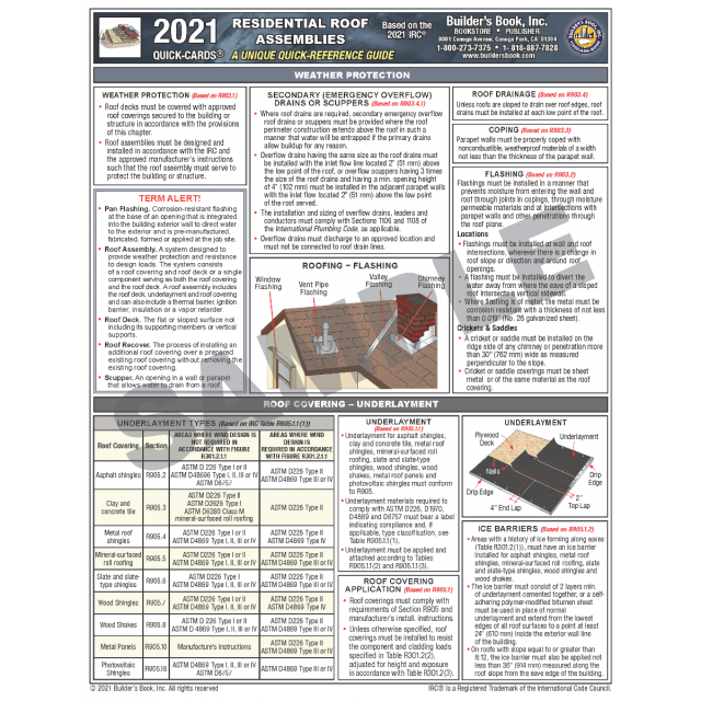 Buy Residential Construction Foundation Quick-Card Based on 2021 IRC ...