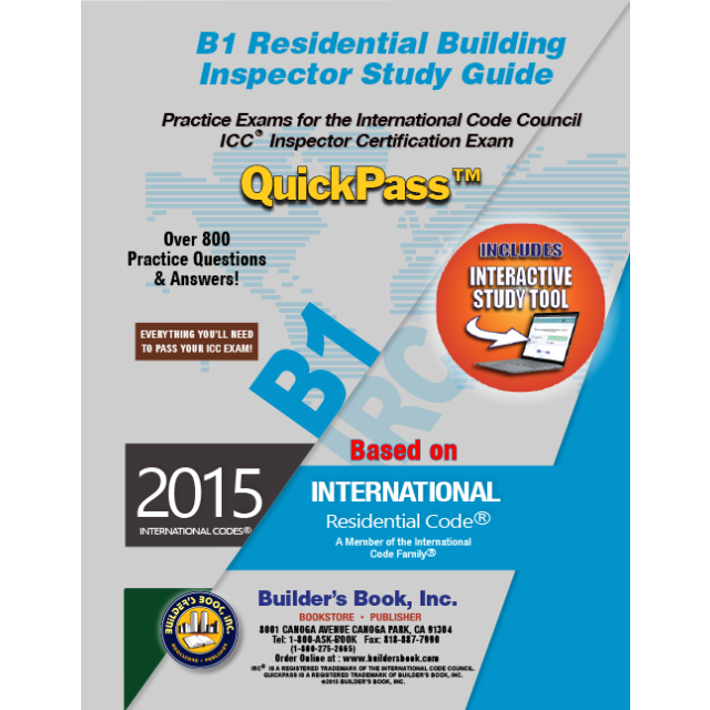 2015 International Residential Code Quick-Card based on 2015 IRC ...