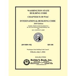2015 International Building Code Amendment WAC 51-50: Builder's Book ...