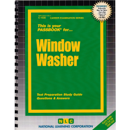 Window Washer (Career Examination Passbooks): Builder's Book, Inc.Bookstore