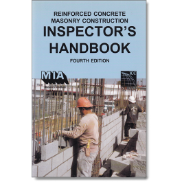 Reinforced Concrete Masonry Construction Inspector's Handbook (Fourth ...