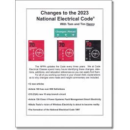 Buy Changes to the 2023 National Electrical Code® Workbook ...