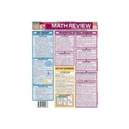 Math Review (Quickstudy Reference Guides - Academic) by Inc. BarCharts ...