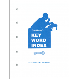 Key Word Index to the 2011 NEC by Tom Henry: Builder's Book, Inc.Bookstore