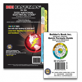 2020 National Electrical Code NEC Colored Fast-Tabs For Softcover ...