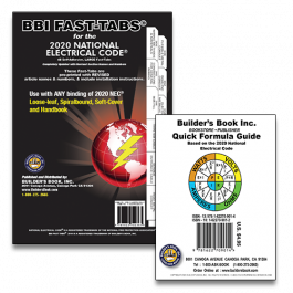 2020 National Electrical Code NEC Fast-Tabs For Softcover, Spiral ...
