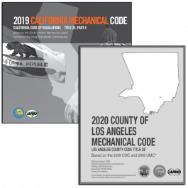 2020 County Of Los Angeles Mechanical Code - Complete Code