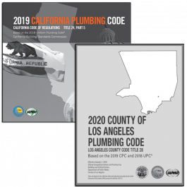 2020 County Of Los Angeles Plumbing Code - Complete Code