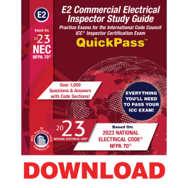 Buy E2 Commercial Electrical Inspector QuickPass Online Study Tool ...