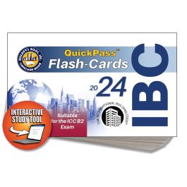 Buy 2024 International Building Code IBC QuickPass Flash-Cards Online ...