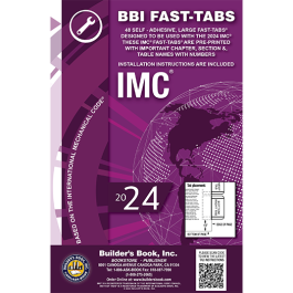 Buy 2024 International Mechanical Code (IMC) Fast-Tabs | Buildersbook.com