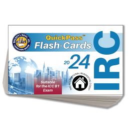 Buy 2024 International Residential Code IRC QuickPass Flash-Cards ...