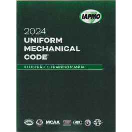 Buy 2024 Uniform Mechanical Code Illustrated Training Manual ...