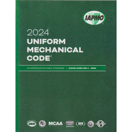 Buy 2024 Uniform Mechanical Code Soft Cover w/Tabs | Buildersbook.com