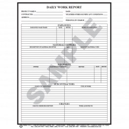 223 - Daily Work Report: Builder's Book, Inc.Bookstore