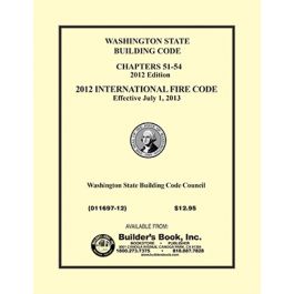 2012 International Fire Code (IFC) Amendment WAC 51-54A: Builder's Book ...