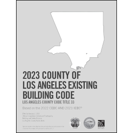 Buy 2023 County of Los Angeles Existing Building Code - Amendments only ...