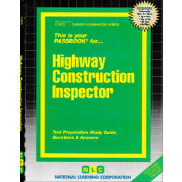 Highway Construction Inspector: Builder's Book, Inc.Bookstore