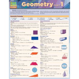 QUICK STUDY: GEOMETRY PART 1: Builder's Book, Inc.Bookstore