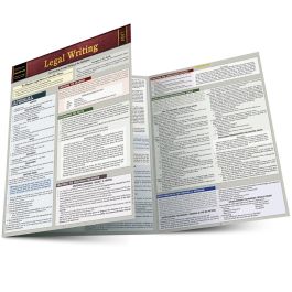 Buy QuickStudy Legal Writing Laminated Study Guide | Buildersbook.com