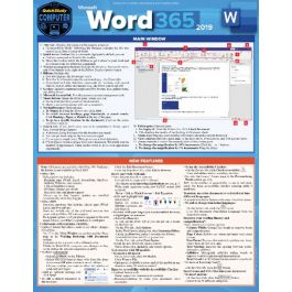 Microsoft Word 365 – 2019 QuickStudy