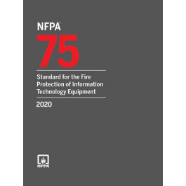 NFPA 75, Standard For The Fire Protection Of Information Technology ...