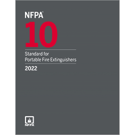 Buy NFPA 10 Standard for Portable Fire Extinguishers| Buildersbook.com