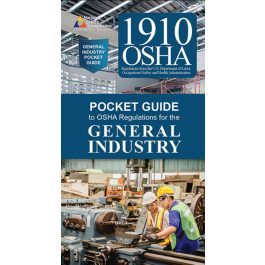 Buy General Industry OSHA 1910 Pocket Guide 2023 Edition | Buildersbook.com