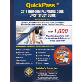 QuickPass™ 2018 Uniform Plumbing Code (UPC)® Study Guide