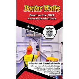 Buy Dr. Watts Pocket Electrical Guide Based on the NEC 2023 ...